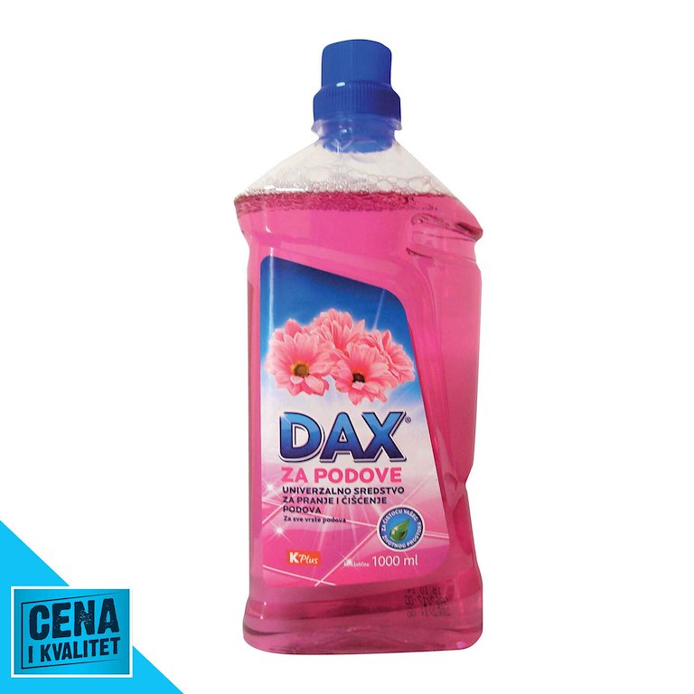 K Plus Dax unoverzanlo sredstvo za pranje i ciscenje podova 1000 ml