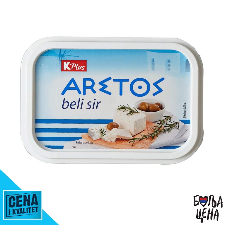 Sir beli aretos 260g k plus