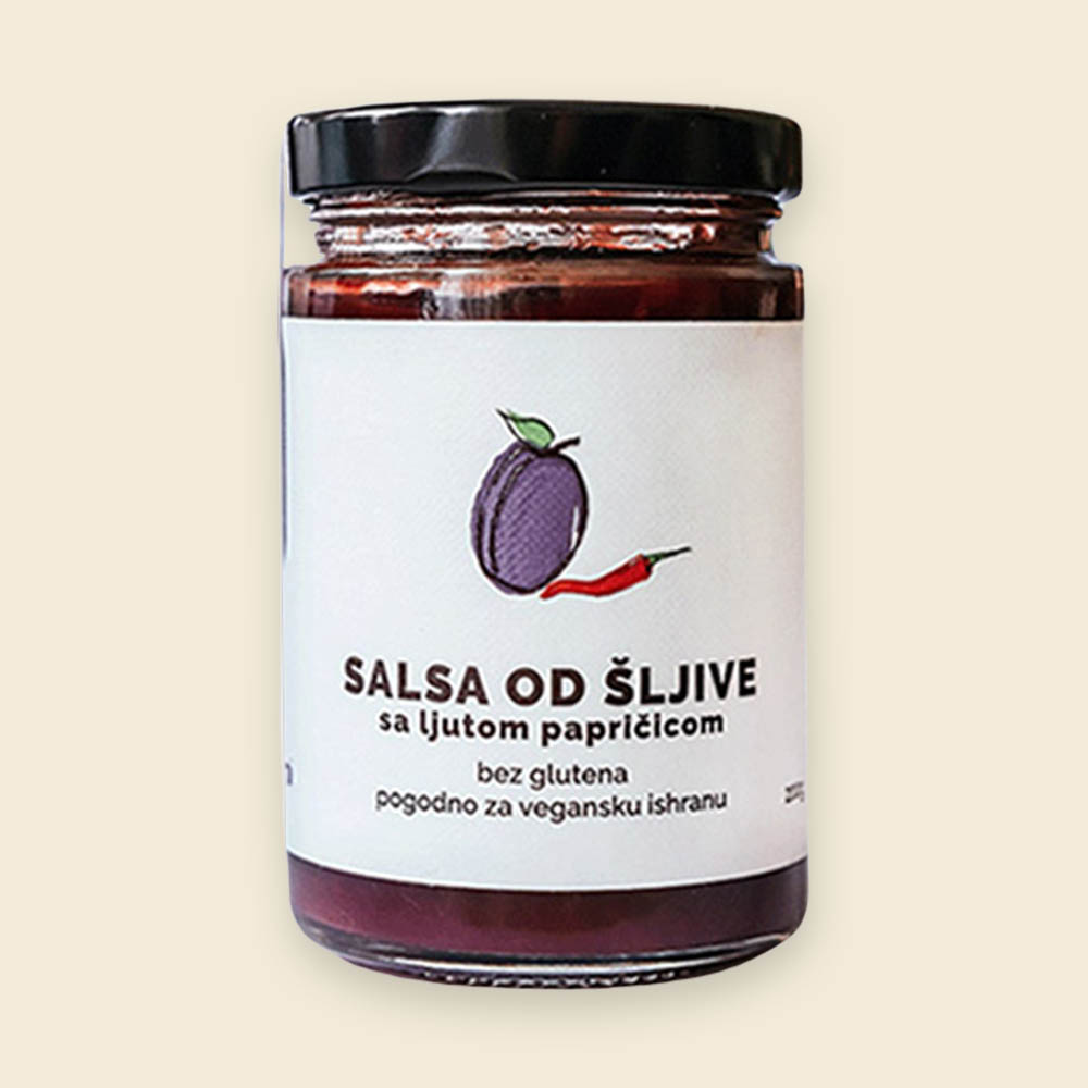 Salsa od šljive sa ljutom paprikom 200g