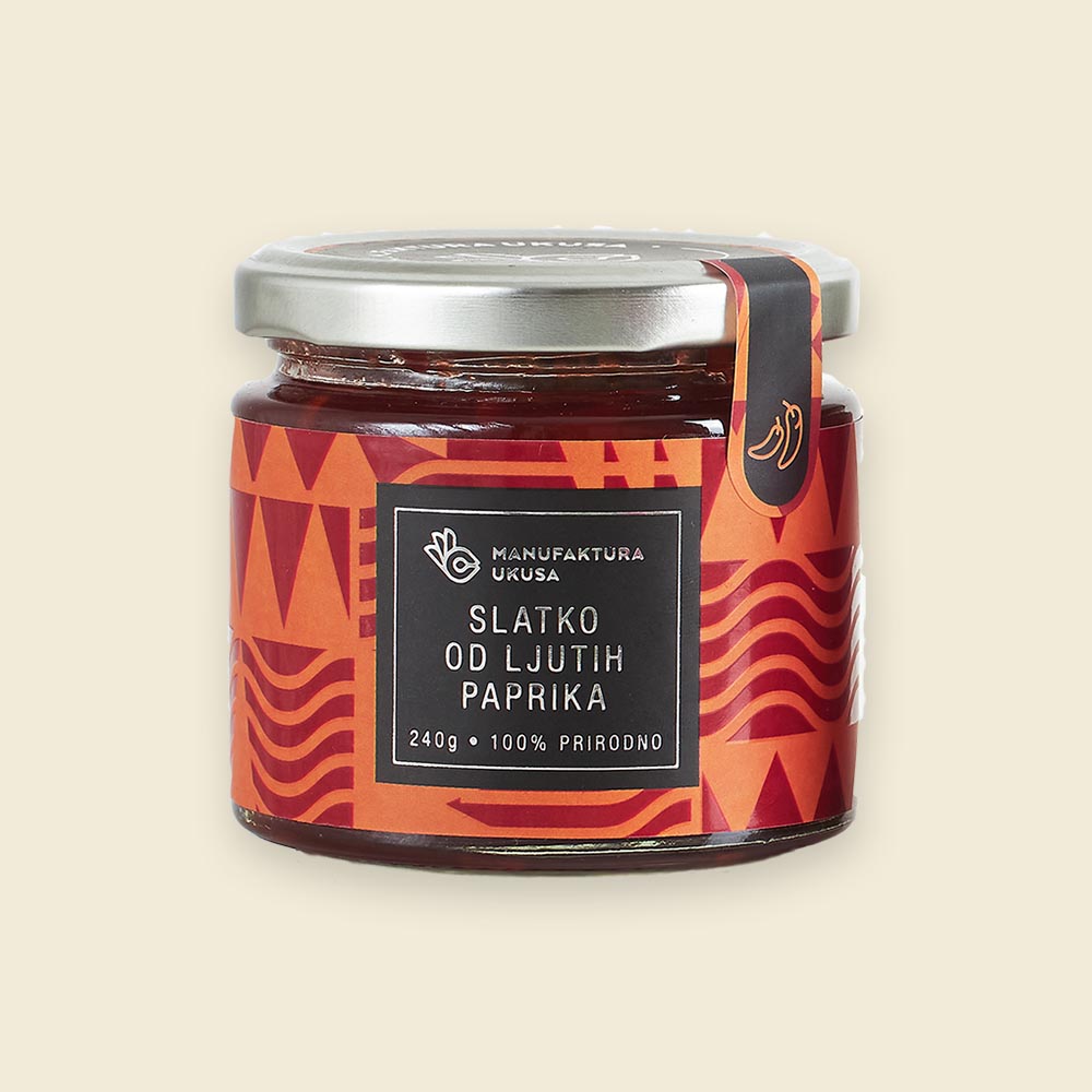 Slatko od ljutih paprika 240g