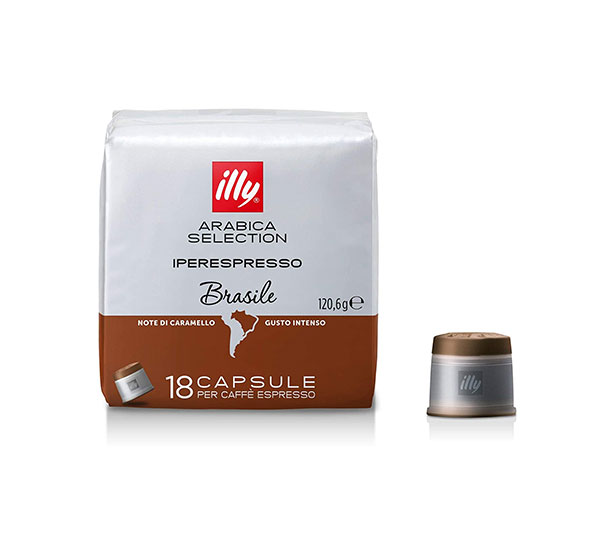 Illy Iperespresso Home Arabica Selection Brasile 18/1