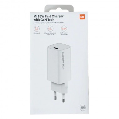 XIAOMI AD65GEU MI 65W FAST CHARGER WITH GAN TECH