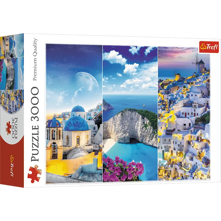 Trefl Trefl puzzle 3000-Greek holidays (33073)