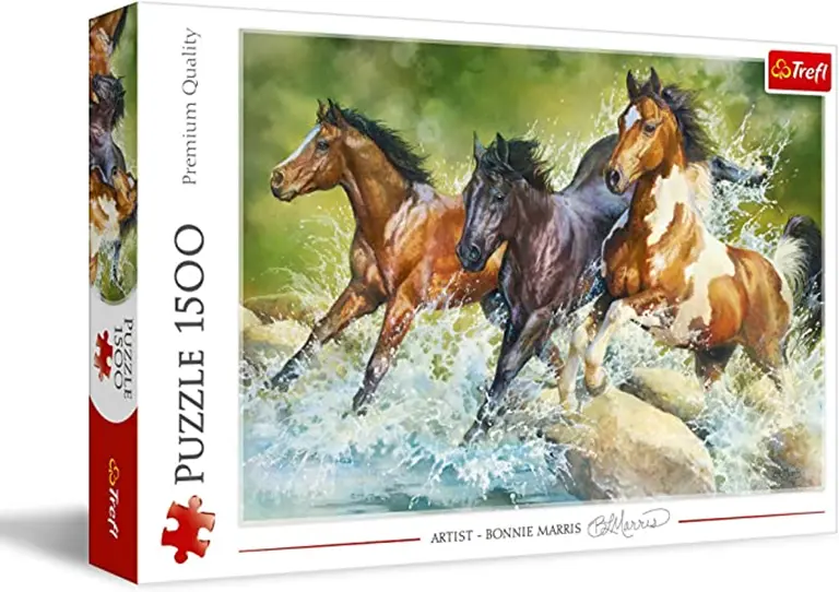 Trefl Trefl puzzle 1500 - Wild horses (26148)
