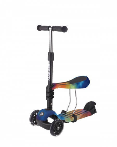 Trotinet Makani Ride and Skate 3u1 do 50kg Rainbow, kkb80092