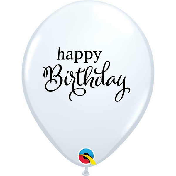 89453
11″ Latex Happy Birthday Simple White (5)