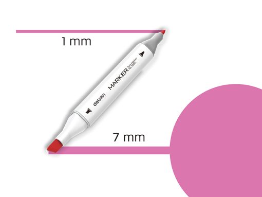 Marker TWIN Art&Sketch 70801A-89 SVETLO ROZE, Deli