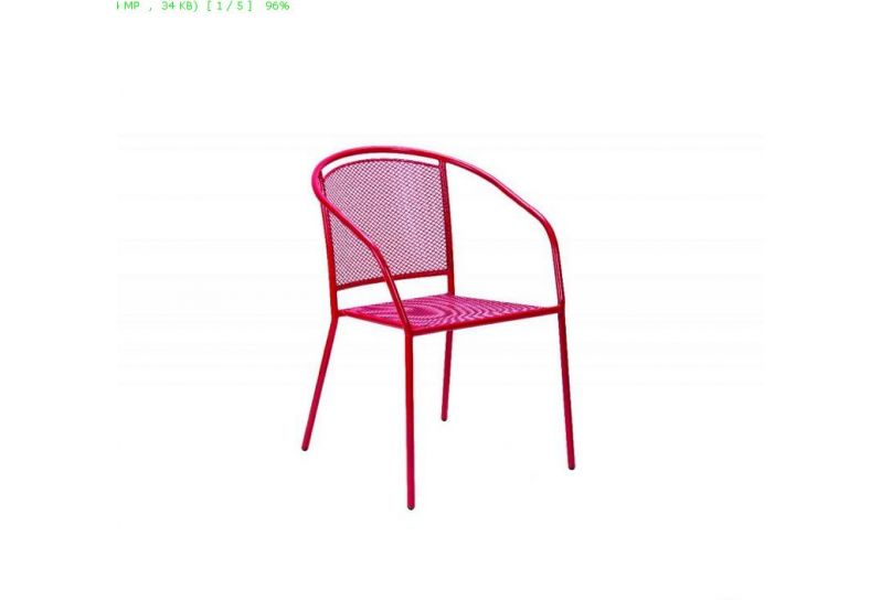 Metalna stolica – crvena Arko