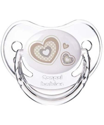 Canpol Babies orthodontic baby silikonska varalica 6 - 18m 22/566 "newborn baby" 1kom - hearts