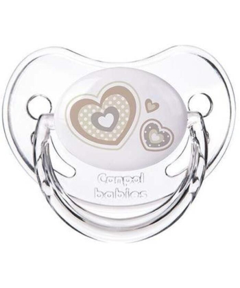 Canpol Babies orthodontic baby silikonska varalica 18+m 22/567 "newborn baby" 1kom - hearts