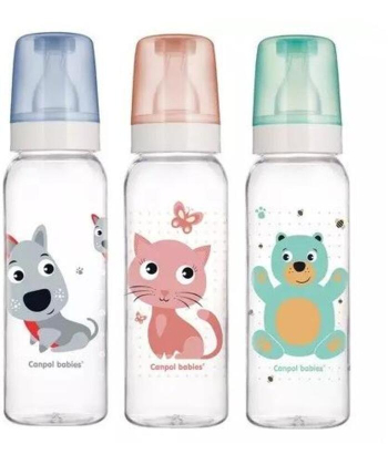 Canpol Babies flašica 250 ml 11/841 "happy animals"