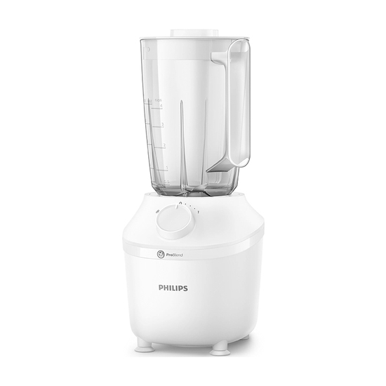 Blender Philips HR 2041/00, 1.9 l, 450 W, Bela