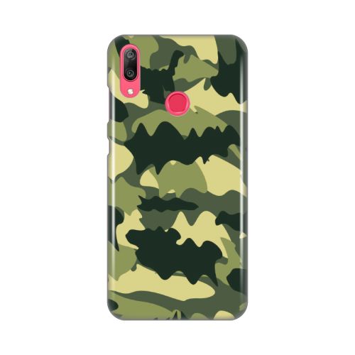 Silikonska futrola - maska print Skin za Huawei Y7 2019/Y7Prime 2019 Army