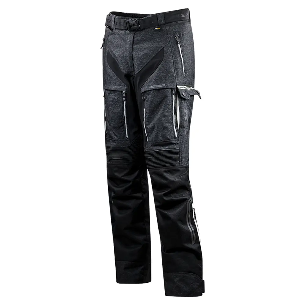 Moto pantalone LS2 NEVADA LADY crno tamno sive ženske