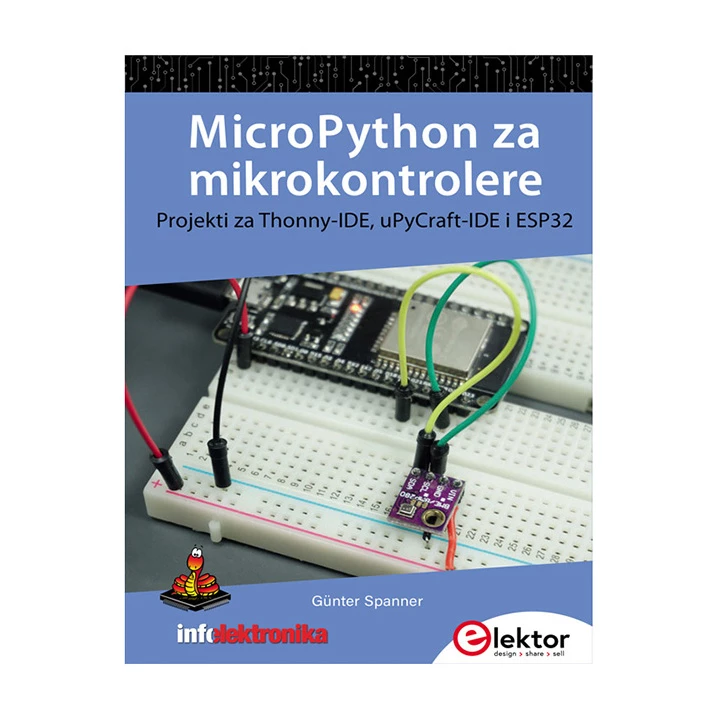 Knjiga MicroPython za mikrokontrolere