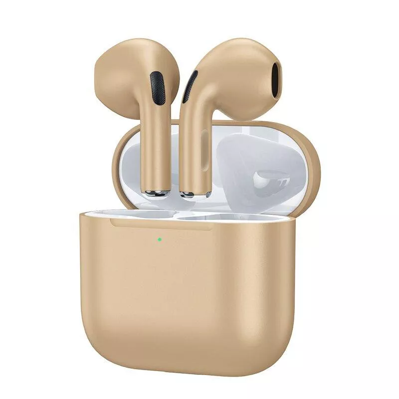 Bluetooth slusalice Airpods Inpods 900 metalik zlatne HQ