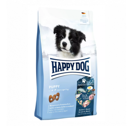 Happy dog puppy Fit&Vital