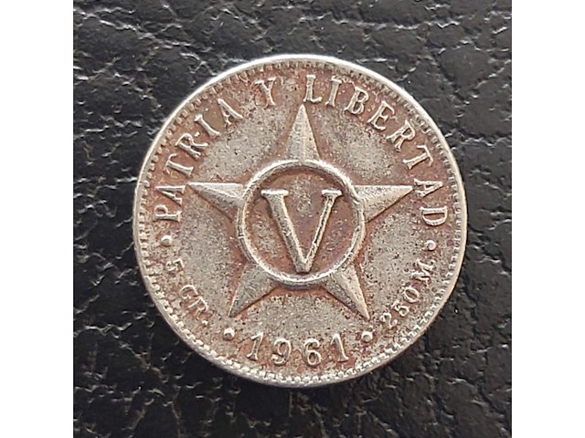 Cuba 5 CENTAVOS 1961