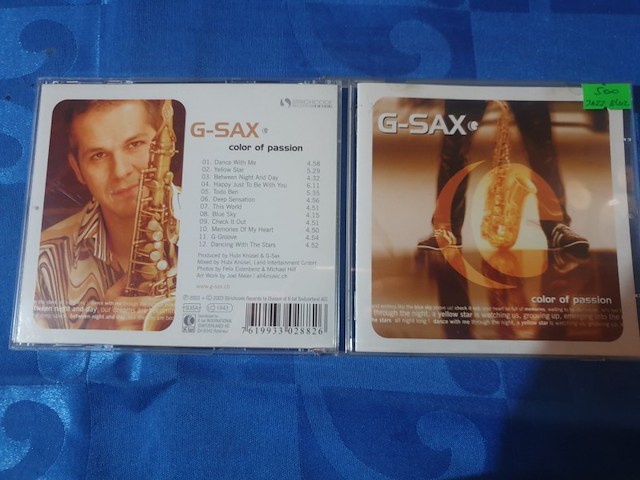 G-sax-Color of passion