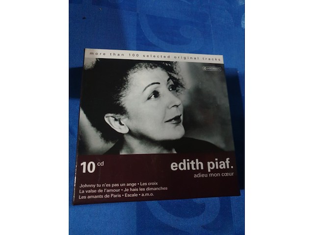 edith piaf -- 10 cd