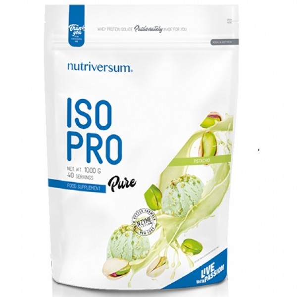 Nutriversum Iso Pro 1000 gr Pistachio