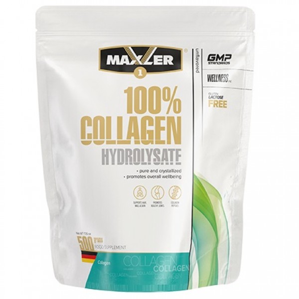 MAXLER 100% Collagen Hydrolysate 500gr