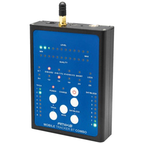 Amiko Instrument merni, DVB-S2/T2/C, Bluetooth - Mobile Tracker BT Combo