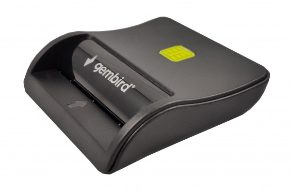 CRDR-CT400 Gembird Smart card reader USB 2.0 Čitač za lične karte, saobraćajne