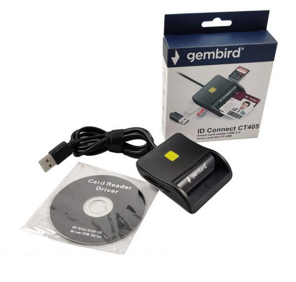 CRDR-CT405 Smart card reader USB2.0 Čitač lične karte, saobraćajne …