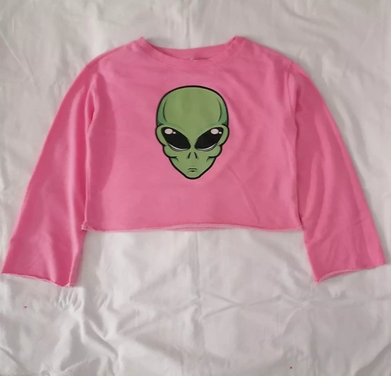 Alien    UNIKAT crop duks