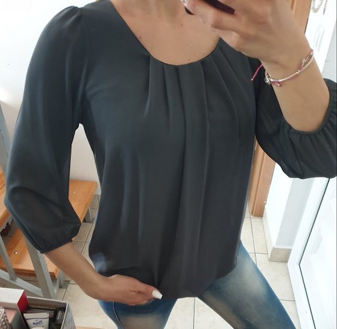 Siva ženska bluza - NOVO!