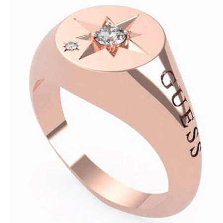 Ženski guess wunderlust roze zlatni prsten od hirurškog Čelika ( ubr20012-56 )