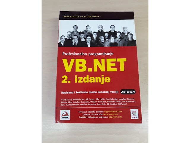 Profesionalno programiranje: Visual Basic .NET
