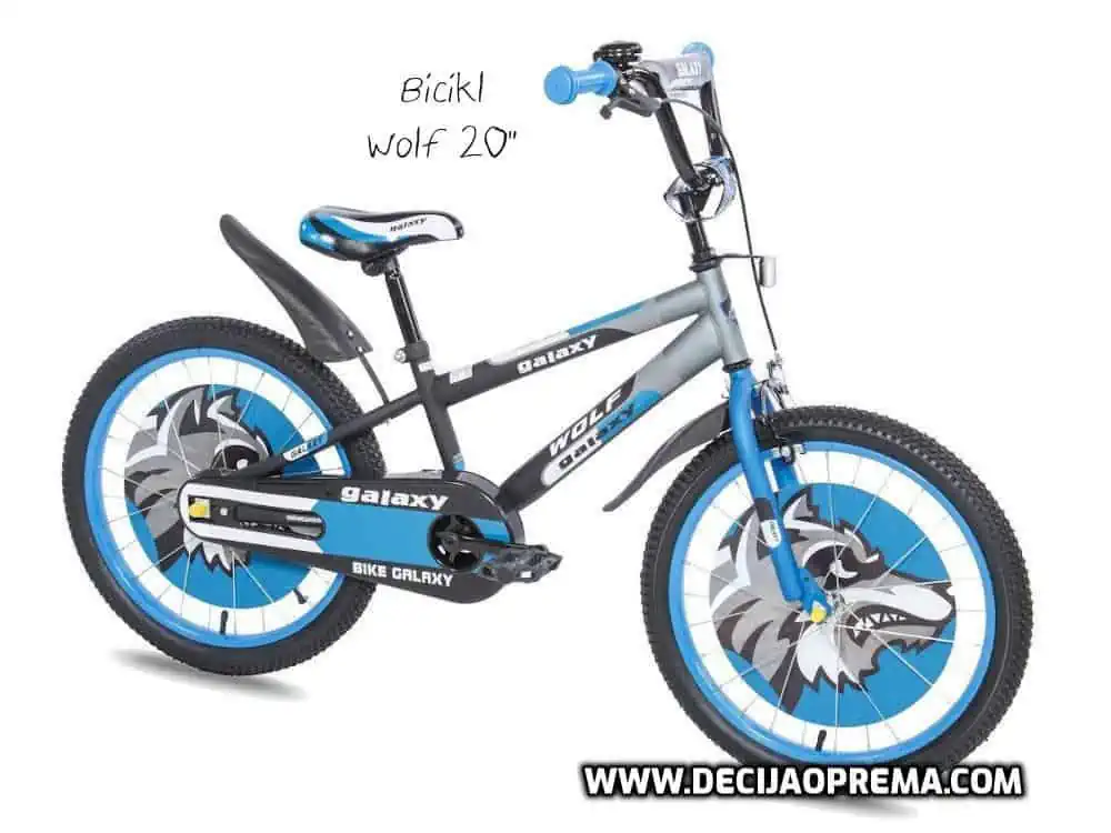 Bicikl Galaxy Wolf 20″ za decu Plavi