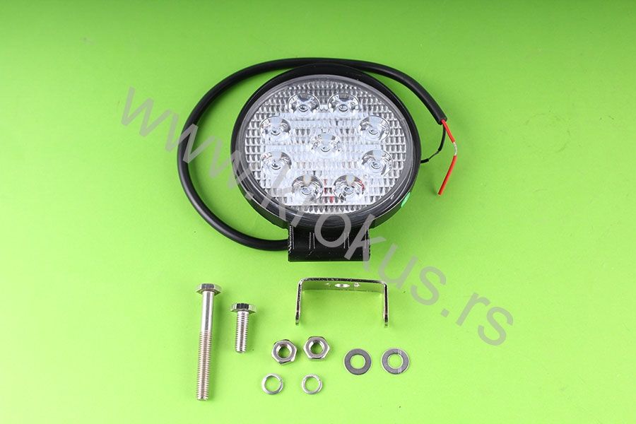 RADNI FAR LED OKRUGLI NEO 27 W 9x3W 9-32V 1800 LM