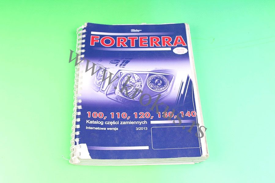 KATALOG ZETOR FORTERRA 100,110,120,130,140 od 2013 God.