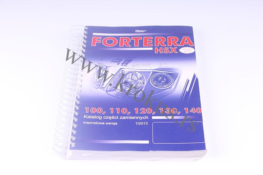 KATALOG ZETOR FORTERRA HSX 100,110,120,130,140 od 2013 God.