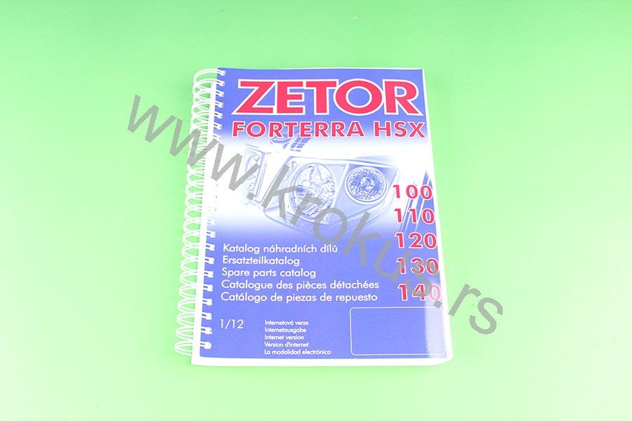 KATALOG ZETOR FORTERRA HSX 100,110,120,130,140 od 2012 God.