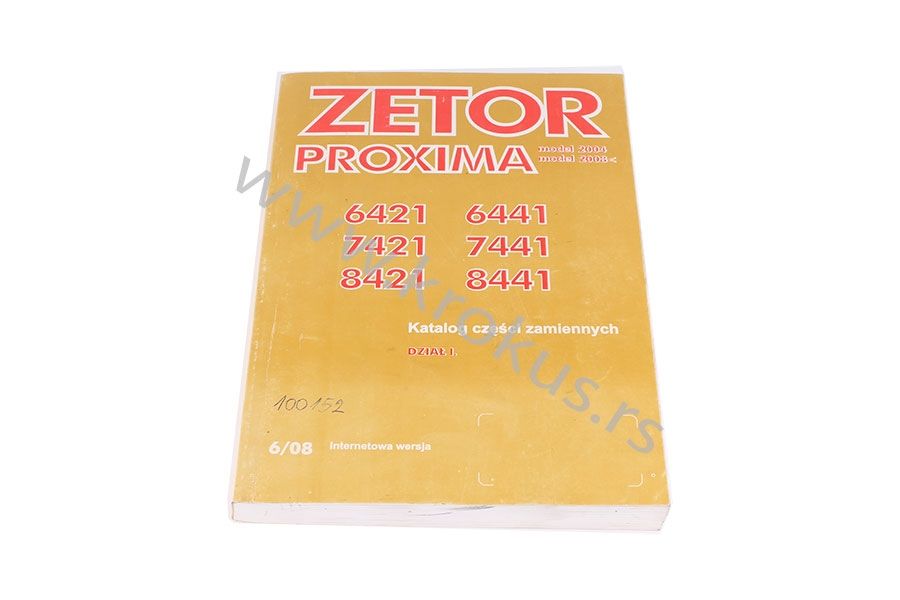 KATALOG ZETOR PROXIMA 6421-8441 6/08