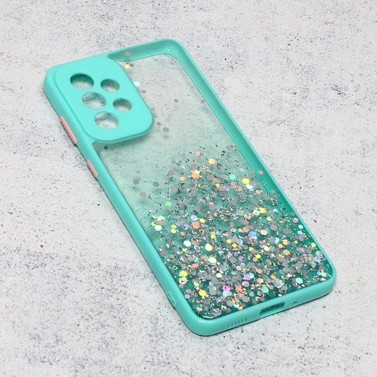 Maska Frame Glitter za Samsung A336B Galaxy A33 5G mint