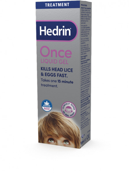 HEDRIN ONCE LIQUID GEL 100ML