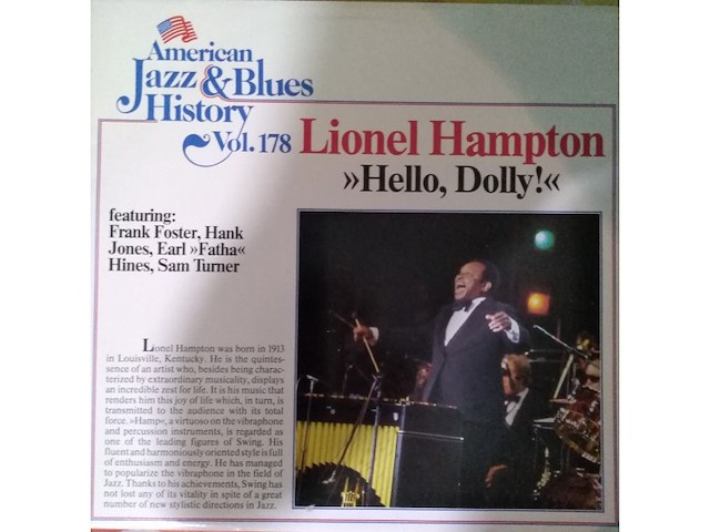 Lionel Hampton Jazz&;Blues Band /Hello Dolly