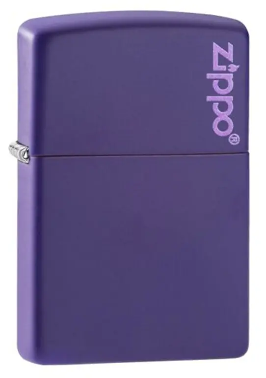 Zippo ZIPPO upaljač-PURPLE MATTE LOGO (237zl)