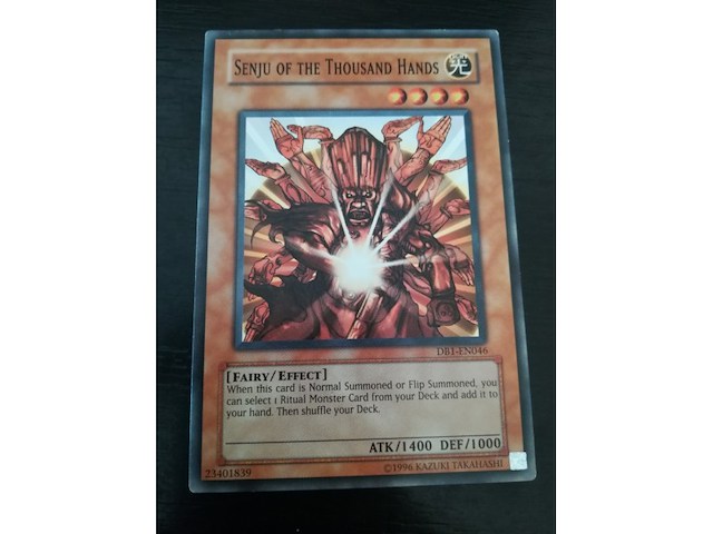 Yu-GI-OH!- Senju of the Thousand Hands