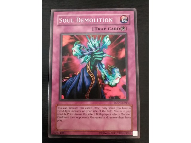 Yu-GI-OH!- Soul Demolition