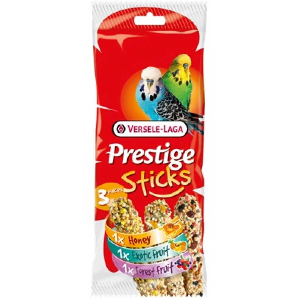 Versele Laga Budgies poslastica za ptice Prestige sticks Variety 3x30g