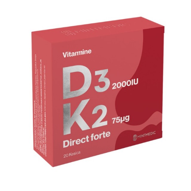 VITAMMINE D3K2 DIRECT FORTE 2000IU
Opis
INFORMACIJE
NALOG
SERVIS
KORISNI LINKOVI
