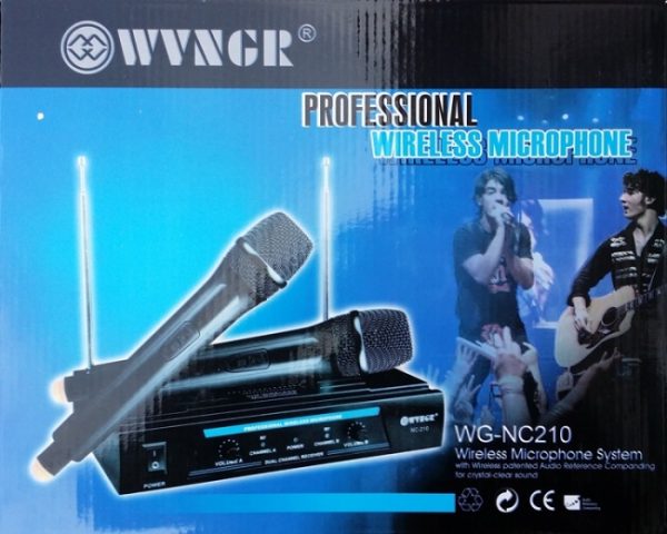 Par bežičnih mikrofona WG-210