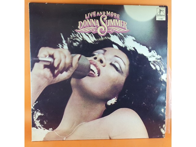 Donna Summer ‎– Live And More, 2xLP
