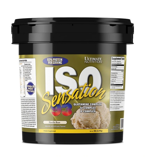Ultimate Nutrition Iso Sensation 93 2,2 kg Vanila